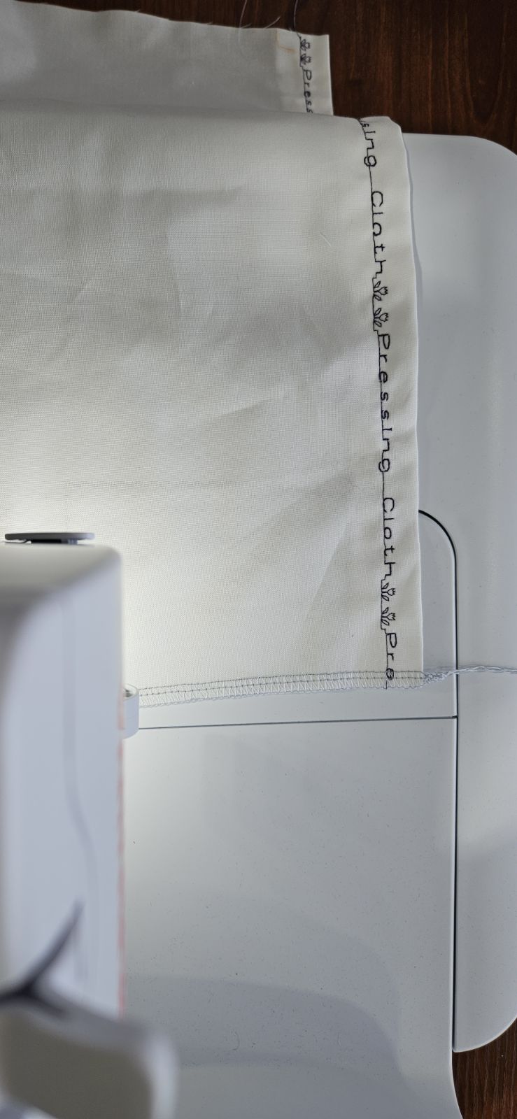 Instructions to make a pressing cloth