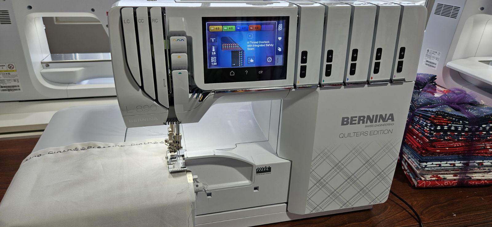 Instructions to make a pressing cloth