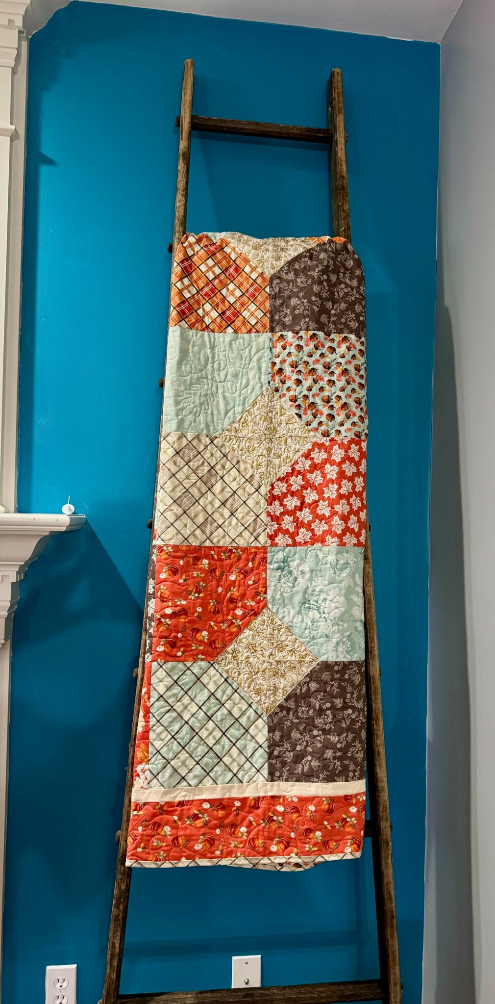 Free quilt pattern for Autumn Squared Quilt