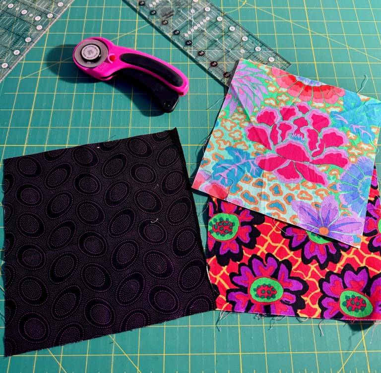 Free Pattern - Kaffe Lattice Quilt - from Cotton Candy Fabrics