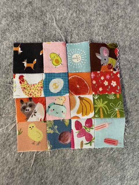 Create a Fun Mini Swiss Cheese Quilt with 1.5" Squares