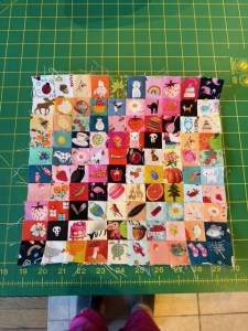 Create a Fun Mini Swiss Cheese Quilt with 1.5" Squares